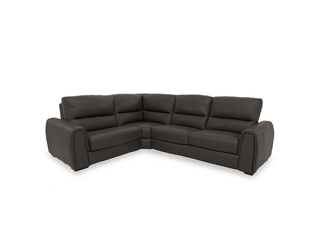 World of Leather - Flex BV Leather Small Left Hand Facing Corner Sofa ...
