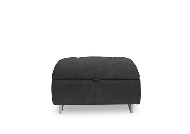 Moet Large Fabric Storage Footstool - Dexter Shadow by Furniture ...