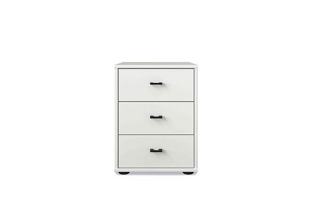 Wiemann - Dallas 40cm 3 Drawer Bedside Cabinet by Furniture Village ...