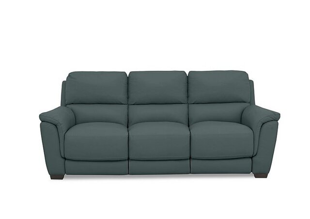 World of Leather - Compact Collection Medio 3 Seater BV Leather Sofa ...