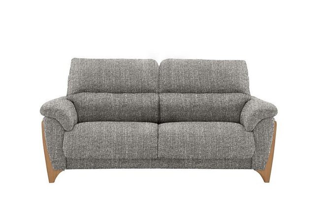 Ercol - Enna Large Fabric Sofa - Stone Grey by Furniture Village ...