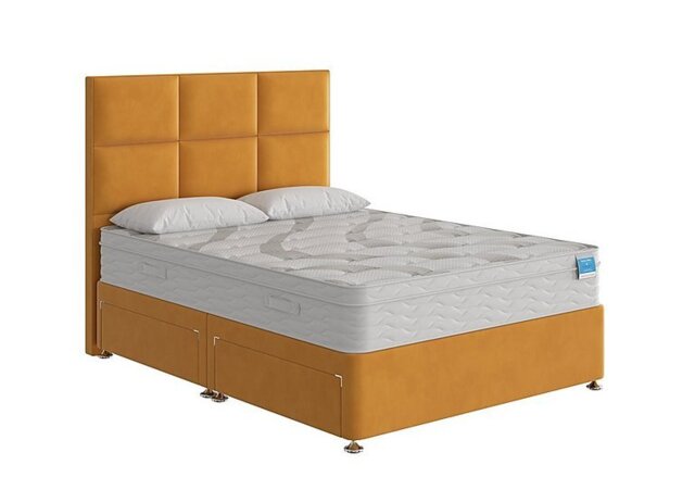 Sleep Story - Natural Luxury Hybrid Divan Set With 2 Drawer Storage ...