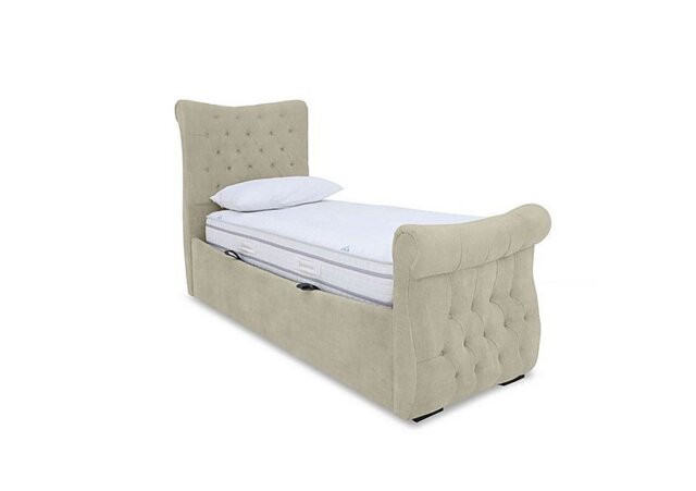 Sleep Story - Lance Left Hand Side Opening Ottoman Bed Frame - Single ...