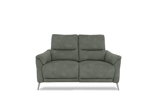 Daytona 2 Seater Fabric Power Recliner Sofa with Bluetooth Speaker ...