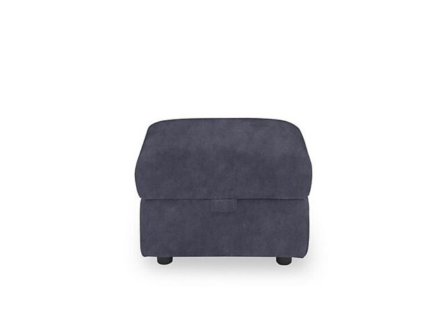 Panache Fabric Storage Footstool - Dexter Shadow by Furniture Village ...