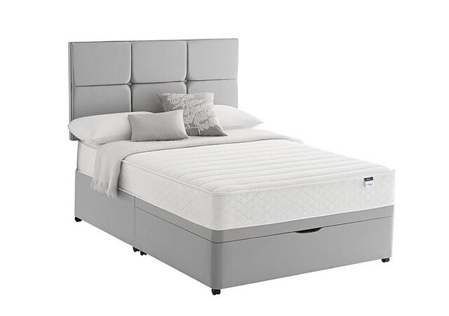 Silentnight - Miracoil Serenity Memory Half Ottoman Divan Set With 2 ...