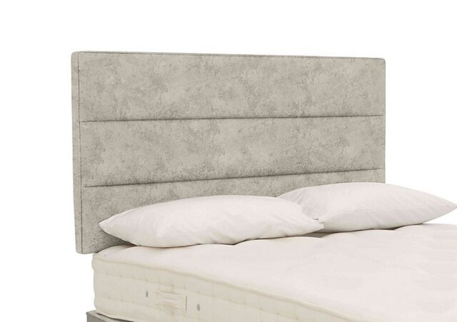 Hypnos - Cadmore Strutted Headboard - Double - Daytona Stone by ...
