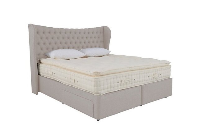 Hypnos - Bespoke Emperor Divan Set with Continental Drawers - Double ...