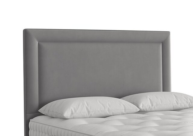 Vispring - Helios Floor Standing Headboard - Double - Plush Velvet ...