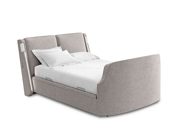 Premiere Side Lift Ottoman TV Bed Frame with Dolby Atmos - Super King ...