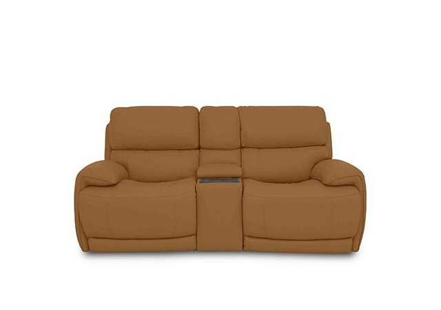 World of Leather - Rocco 2 Seater NC Leather Power Rocker Sofa with Cup ...