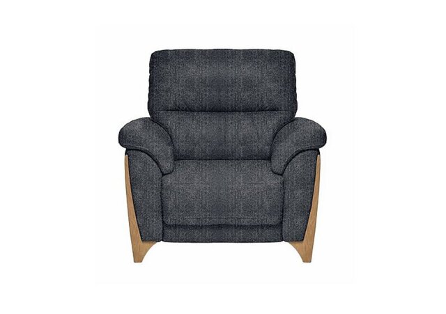 Ercol - Enna Fabric Power Recliner Armchair - Charcoal by Furniture ...
