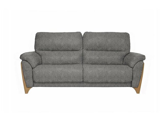 Ercol - Enna Large Fabric Sofa - Dark Grey by Furniture Village ...