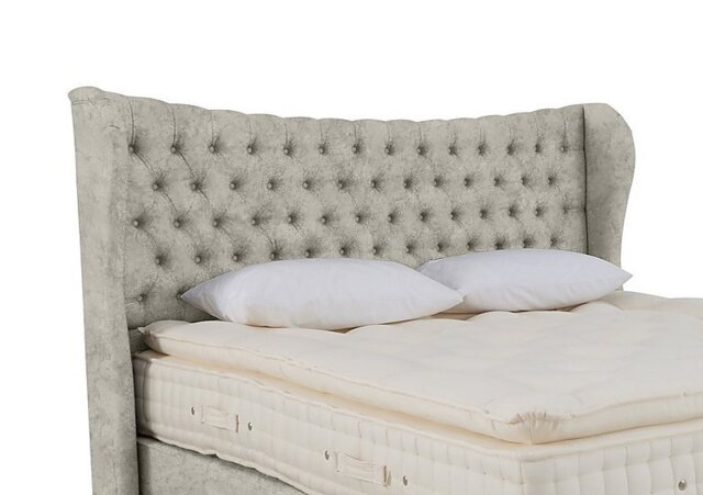 Hypnos - Bespoke Hurley Floor Standing Headboard - Double - Daytona ...