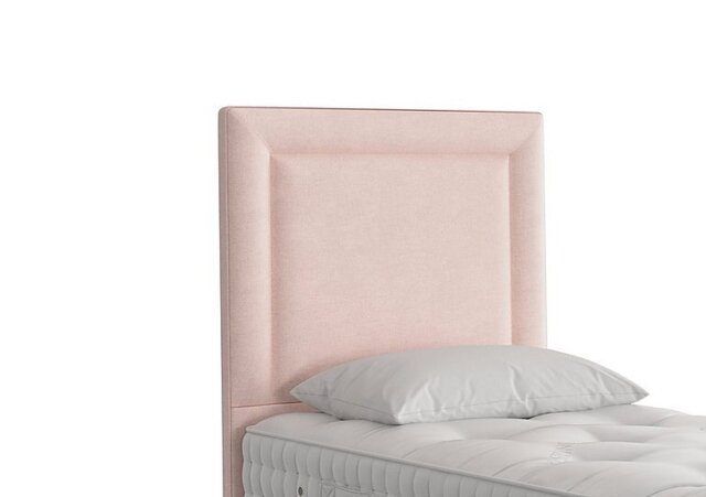 Vispring - Helios Floor Standing Headboard - Single - Touch Rose by ...