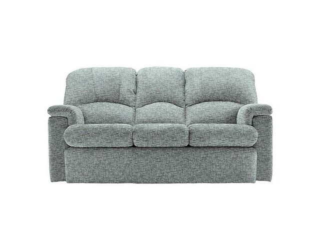 G Plan - Chloe Small Fabric 3 Seater Sofa - Remco Light Grey by ...