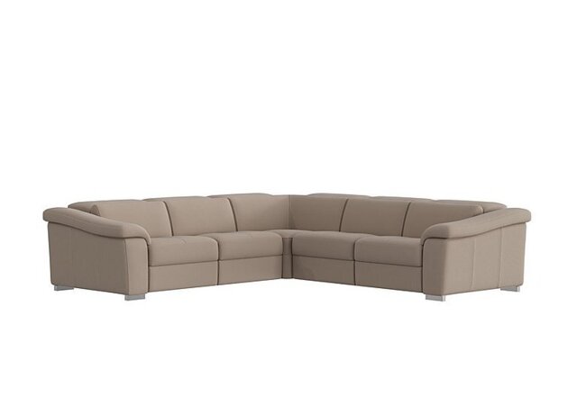 Nicoletti - Galileo Fabric Large Corner Sofa - Flambe Visone by ...