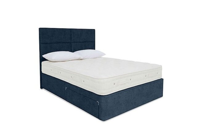 Hypnos - Luxury Firm 2 Divan Set with 4 Drawers - King Size - Granite ...