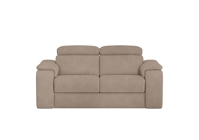 Nicoletti - Davide 2 Seater Fabric Sofa - Flambe Visone by Furniture ...