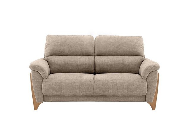 Ercol - Enna Medium Fabric Sofa - Light Brown by Furniture Village ...