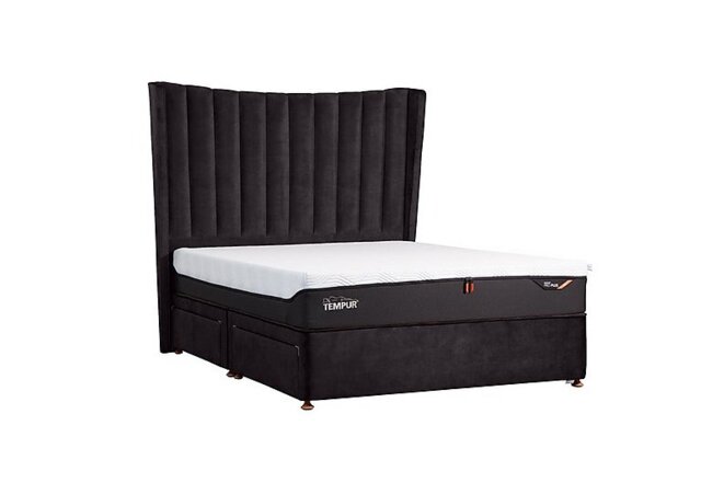 TEMPUR - Suffolk Platform Divan Base - Double by Furniture Village | ufurnish.com
