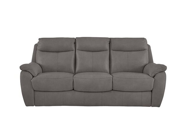 Snug 3 Seater Fabric Sofa - Elephant by Furniture Village | ufurnish.com
