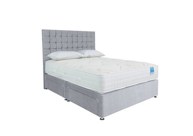 Sleep Story - Deluxe Firm Divan Set with End Drawers - Double by ...