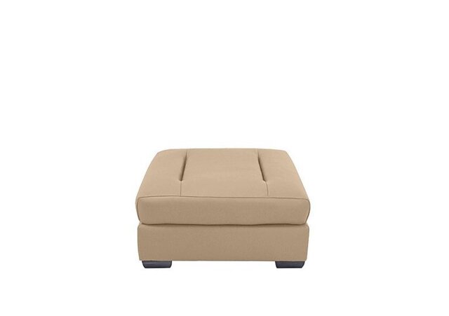 World of Leather - Xavier Leather Stool - Nude by Furniture Village ...