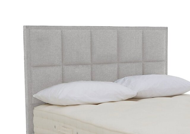 Hypnos - Riley Floor Standing Headboard - King Size - Tweed Stone by ...