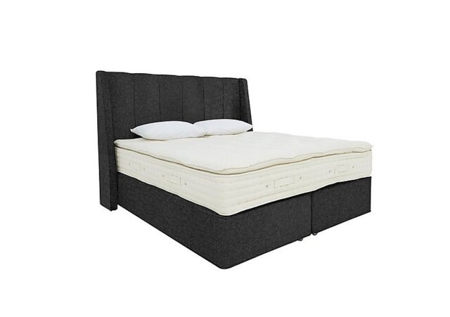 Hypnos - Bespoke Monarch Medium Divan Set with 4 Drawers - King Size ...