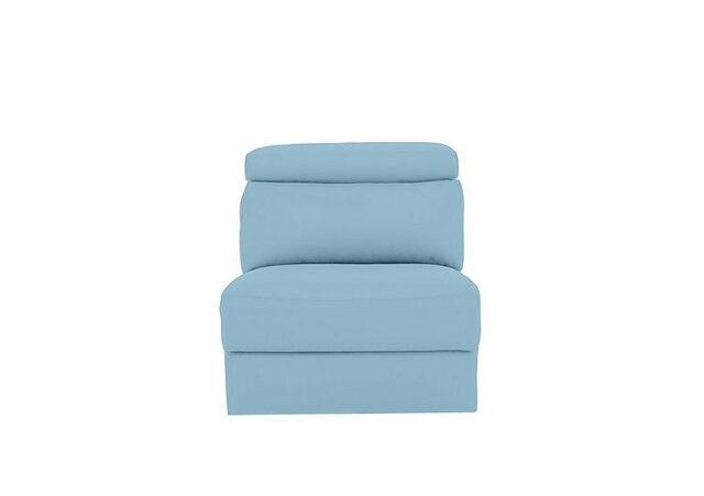 Nicoletti - Davide Leather Armless Unit - Botero Cielo by Furniture ...