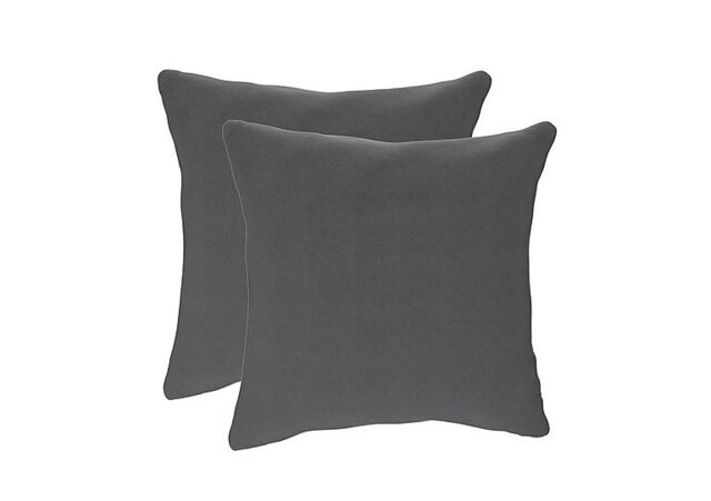 The Lounge Co. - Pair of Large Scatter Cushions - Slate Shadow by ...