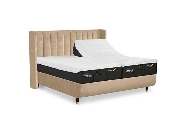 TEMPUR - Arc Ergo Smart Base Bed Frame with Lodret Headboard - Super ...
