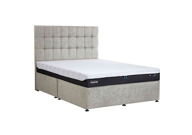 TEMPUR - Buckingham Platform Divan Base - Double by Furniture Village | ufurnish.com