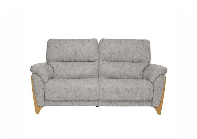 Ercol - Enna Medium Fabric Power Recliner Sofa - Cloud Grey by ...