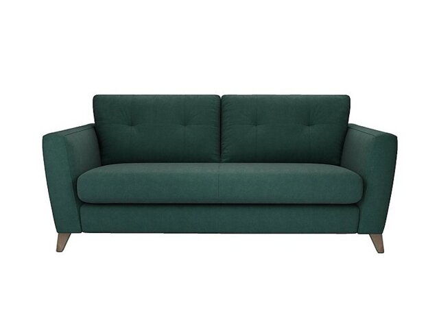 The Lounge Co. - Hermione 3 Seater Fabric Sofa - Curly Kale by ...