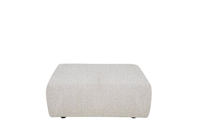 Large Footstool - Plain Ivory by Furniture Village | ufurnish.com
