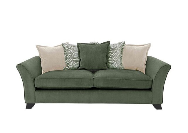 Sasha 4 Seater Scatter Back Sofa by Furniture Village | ufurnish.com