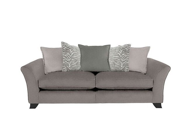 Sasha 4 Seater Split Scatter Back Sofa by Furniture Village | ufurnish.com