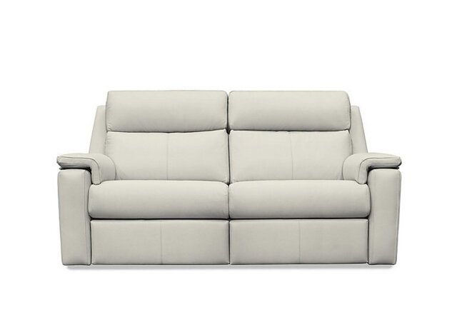 G Plan - Thornbury 3 Seater Leather Recliner Sofa with Headrests and ...
