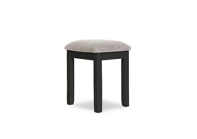 Grace Dressing Table Stool - Charcoal by Furniture Village | ufurnish.com