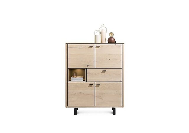 Habufa - Montreal Wide Highboard - Natural by Furniture Village ...