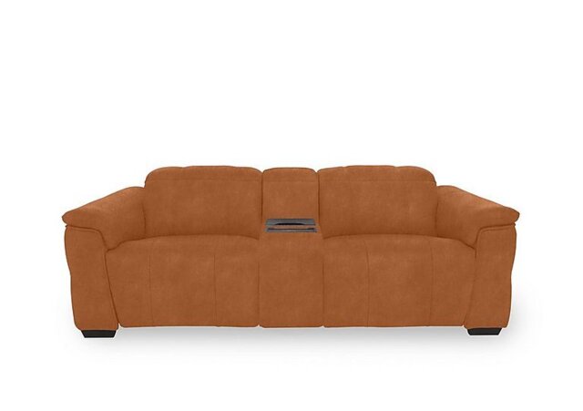 Inca Fabric 3 Seater Power Recliner Sofa with Power Headrests and ...