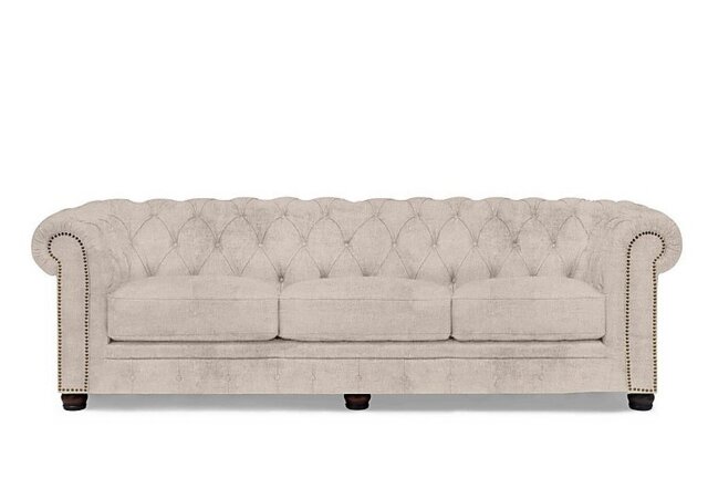 At The Helm - Shackleton 4 Seater Fabric Chesterfield Sofa by Furniture ...