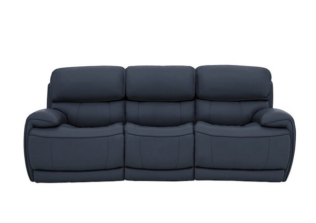 World of Leather - Rocco 3 Seater NC Leather Power Rocker Sofa with ...