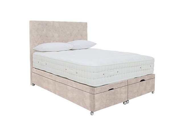 Sleep Story - Natural 4000 End Ottoman Divan Set - Small Double - Lace ...