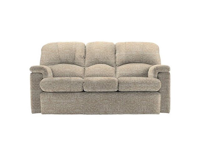 G Plan - Chloe Small Fabric 3 Seater Sofa - Kampala Beige by Furniture ...
