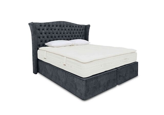 Hypnos - Majestic Sprung Medium Divan Set With 2 Drawer Storage - Super ...