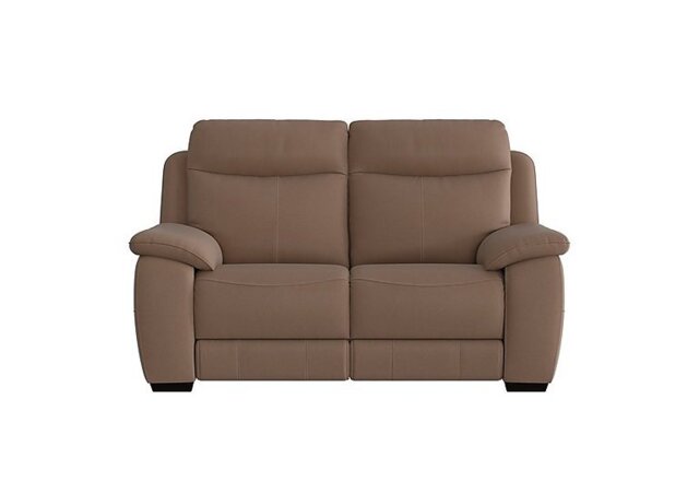 Starlight Express 2 Seater Fabric Recliner Sofa with Power Headrests ...