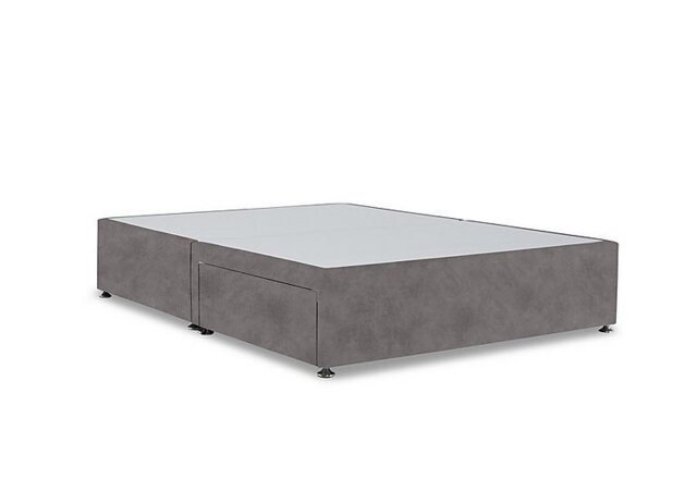 Platform Top Divan Base - King Size - Dapple Sterling by Furniture ...